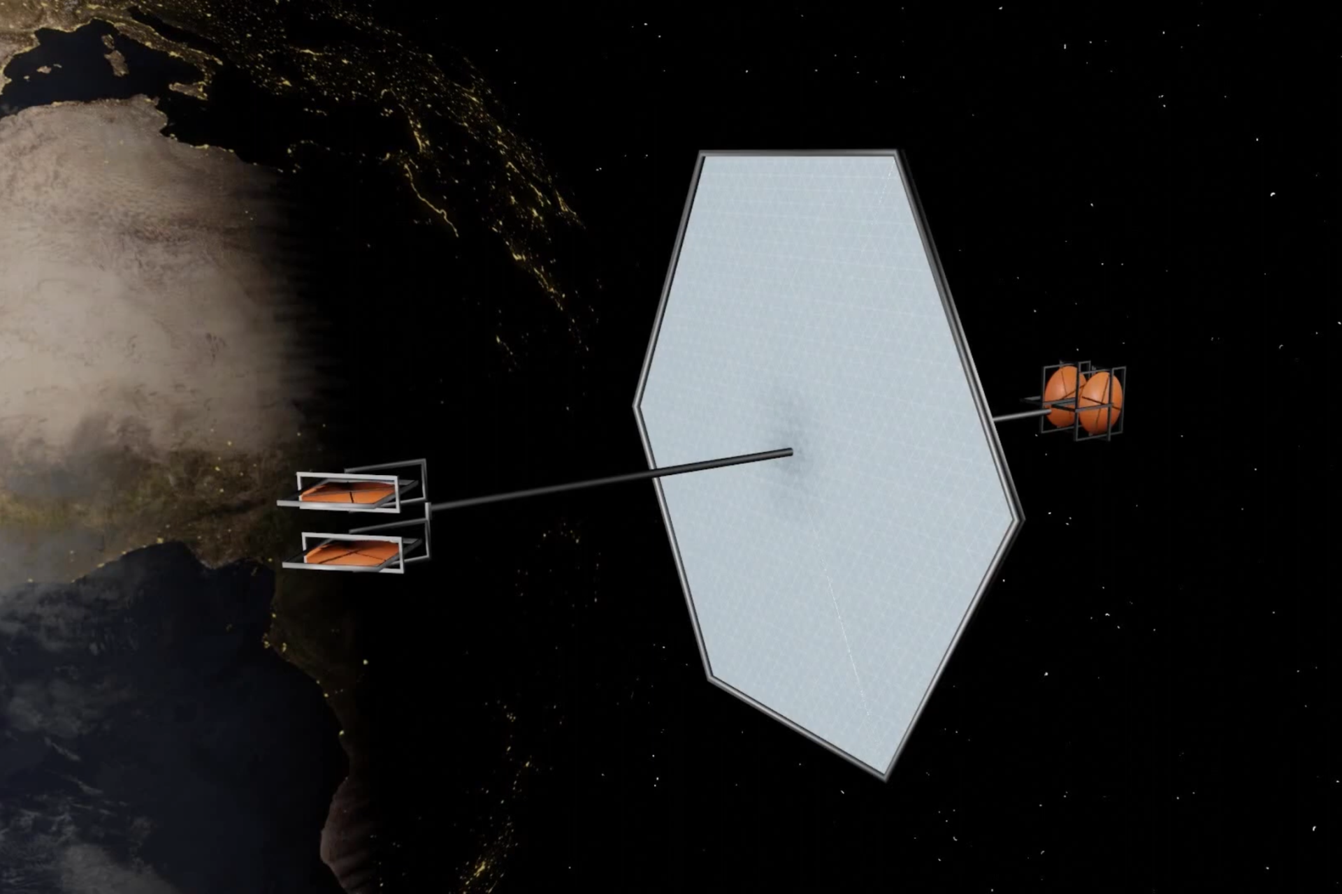 Orbital reflectors could boost solar energy around dusk and dawn Orbital reflectors could boost solar energy around dusk and dawn